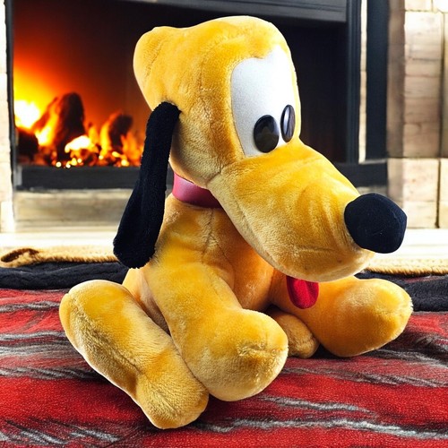 VTG Disney Pluto Stuffed Animal Dog Plush Toy Disneyland Walt Disney World | eBay