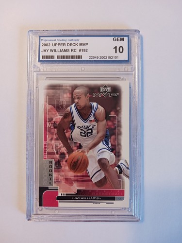 2002-03 Upper Deck MVP - #192 Jay Williams (RC) GEM 10 | eBay