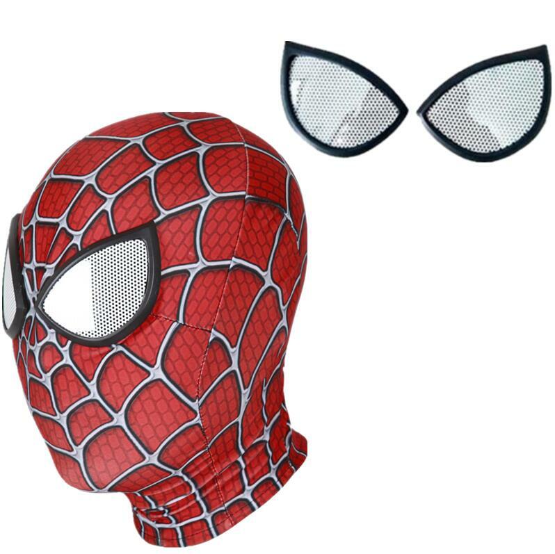 Spiderman Half Mask Template