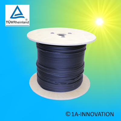 Solar Cable KBE 4mm² 500m metres TÜV erdverlegbar Cable Solar System ...