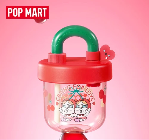 POPMART CRYBABY Crying For Love Series straw cup 15oz/450ml NEW | eBay