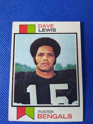 1973 Topps Football #88 - Dave Lewis - Cincinnati Bengals | eBay