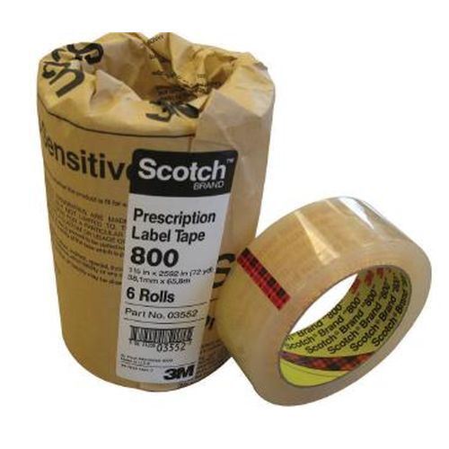 Scotch Prescription Label Tape 6 Each By 3M | eBay