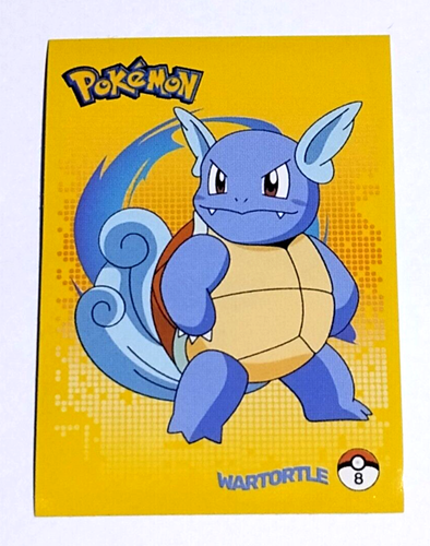 2024 POKEMON Premium Collection Sticker #008 WARTORTLE Kanto Chile ...