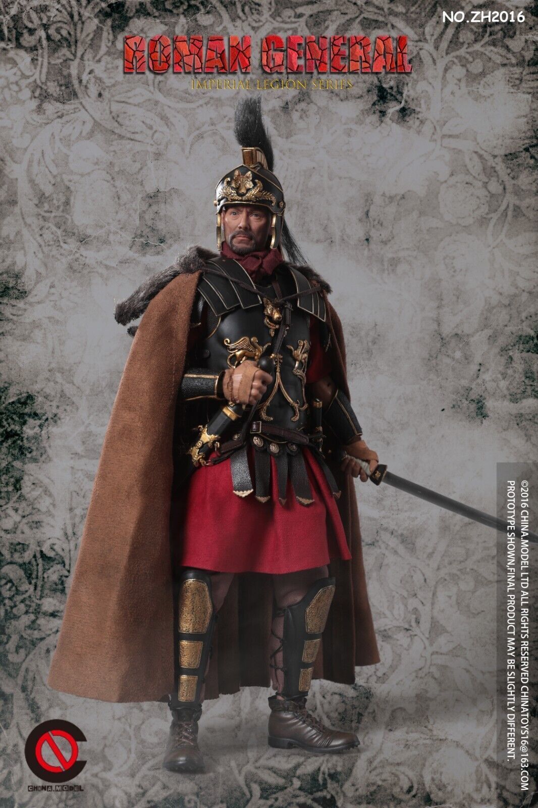 NEW Warriors KNIGHT Rome Imperial General with Metal Armor 1/6 FIGURE ...