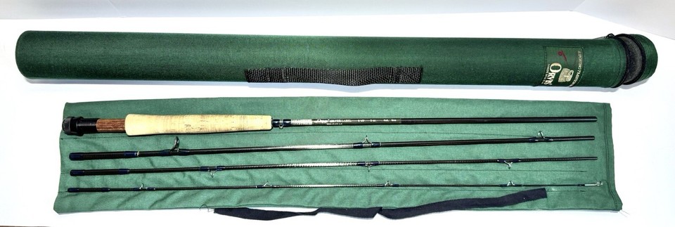 Orvis Silver Label 8'6” Full Flex 4wt fly rod with case and sock! | eBay