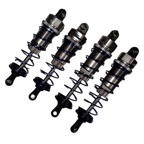 4PCS ZD Racing Big Bore Shock Absorbers For RC Buggy TT02B Titanium ...