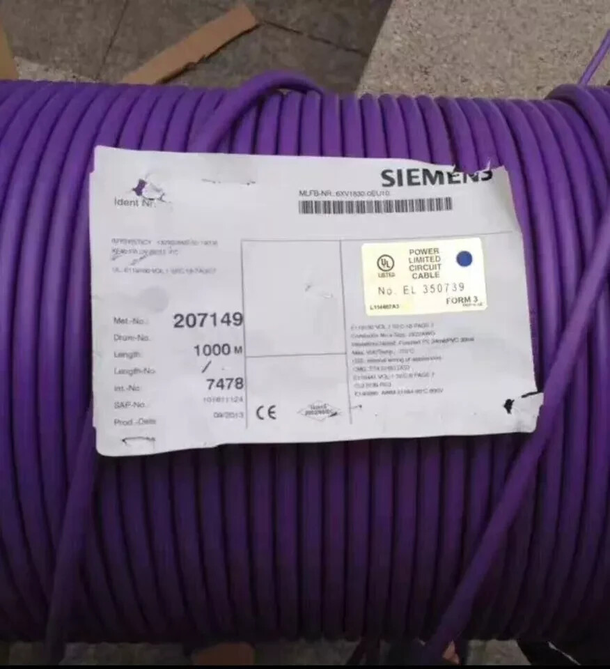 1PCS New For Siemens PROFIBUS Cable 6XV1 830-0EH10 6XV1830-0EH10 Length ...