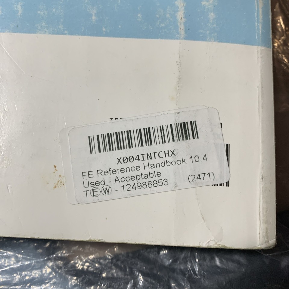 FE Reference Handbook 10.3 by NCEES | Paperback | eBay