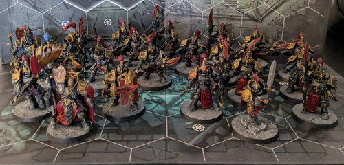 Pro Painted Warhammer 40k Adeptus Custodes Army Fully Painted And Based ...