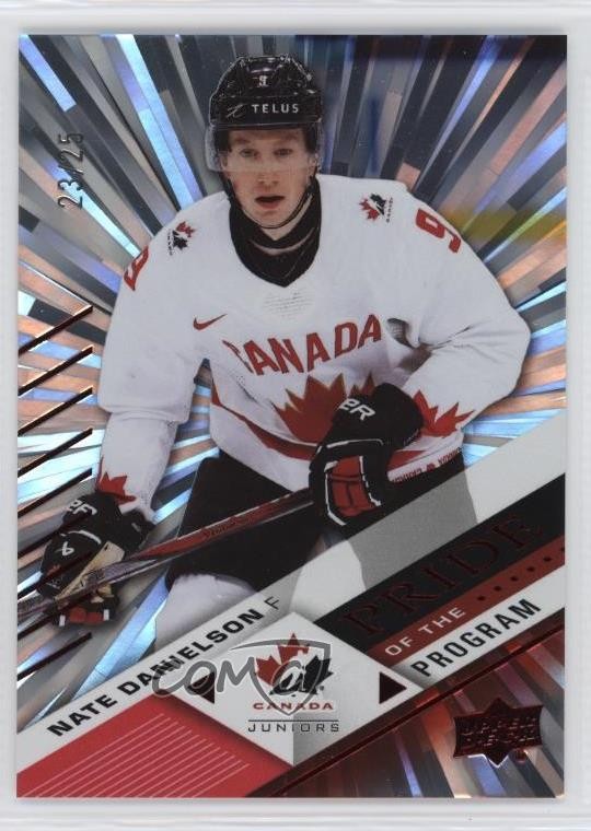 2024 Upper Deck Team Canada Juniors - Pride of the Program Nate ...