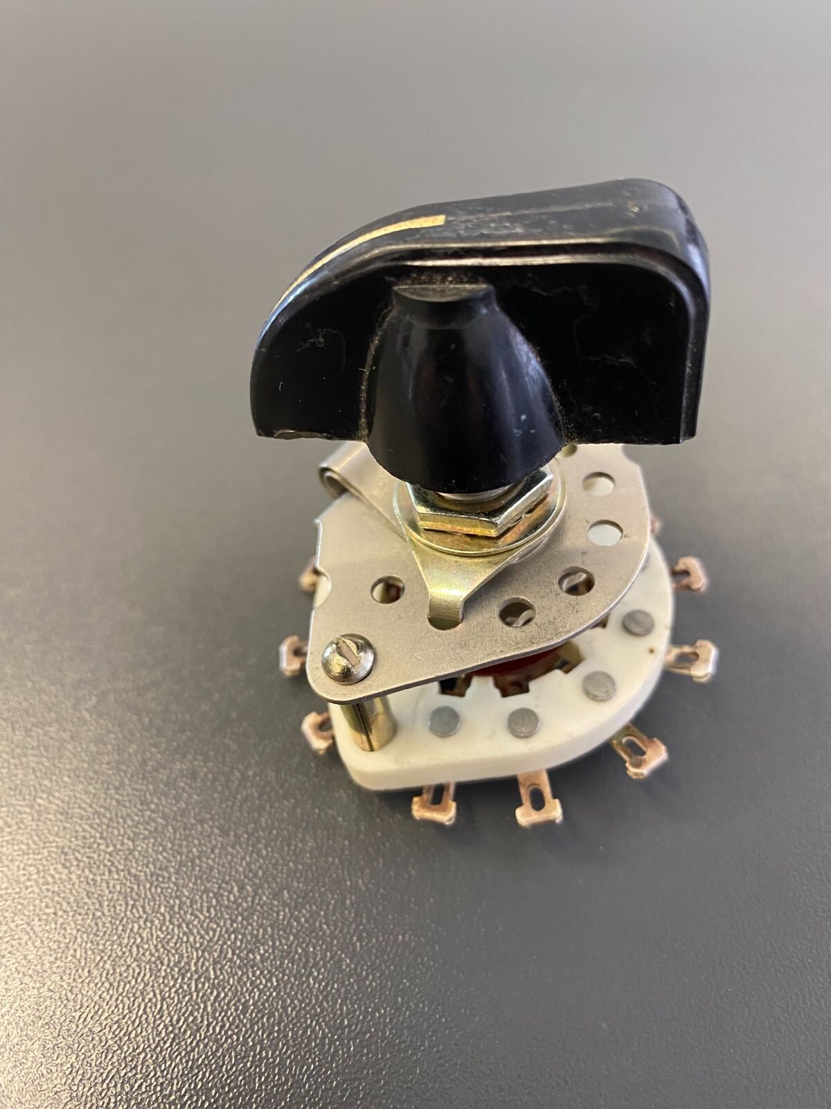 Ceramic Rotary Switch 3 pole 3 positions with knob Break-Before-Make ...