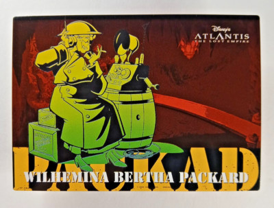 Wilhelmina Packard #28 - Atlantis: Lost Empire card (2001 Japanese ...