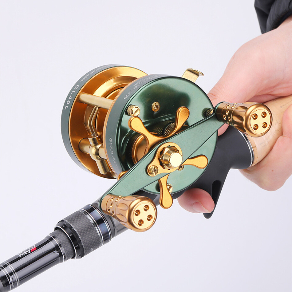 Multiplier Reel Saltwater Jigging Baitcasting Fishing Reel Left Right ...