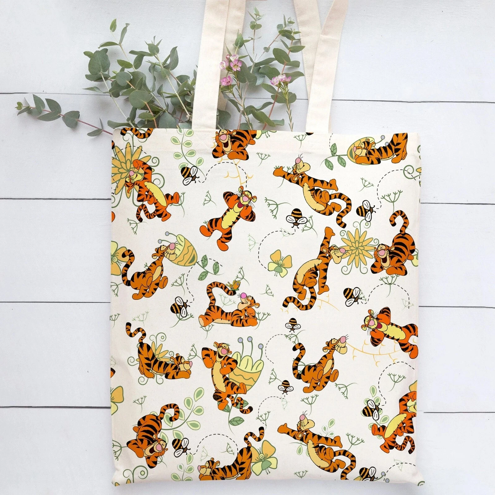 Tigger Tote Bag, Tigger Hand Bag, Tigger Winnie The Pooh Lovers Gift ...