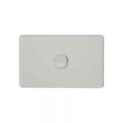 Tesla Slimline One Gang Switch 16A WHITE | eBay Australia