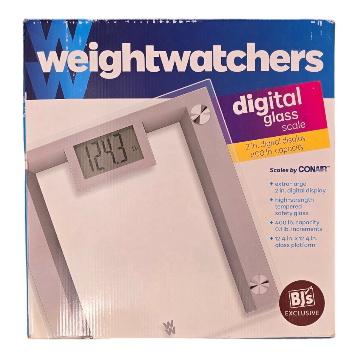 Weight Watchers Weight Scale WW Body Analysis Bluetooth Diagnostic
