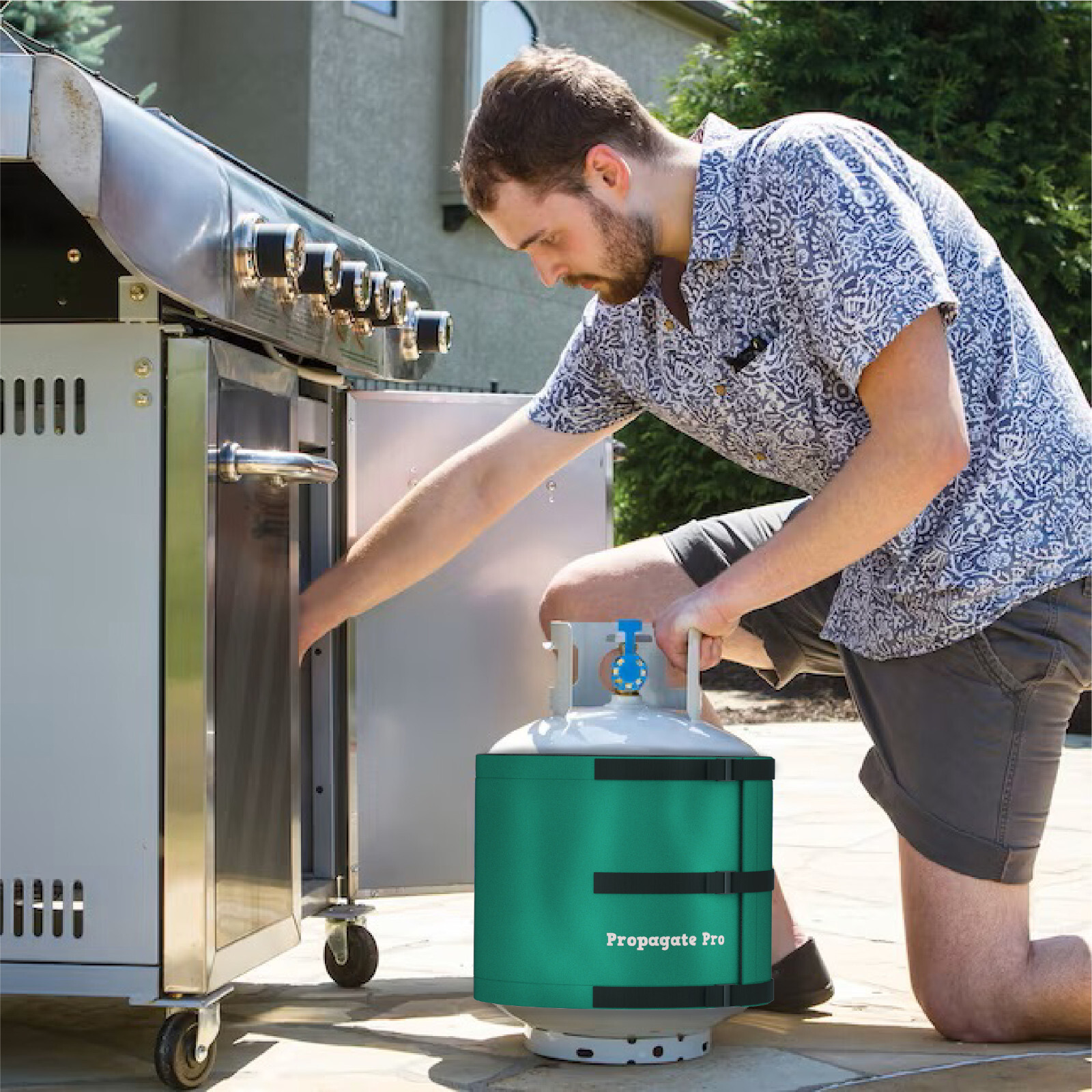 20 Pound Propane Gas LP Cylinder Tank Wrap Winter Heater Insulated ...