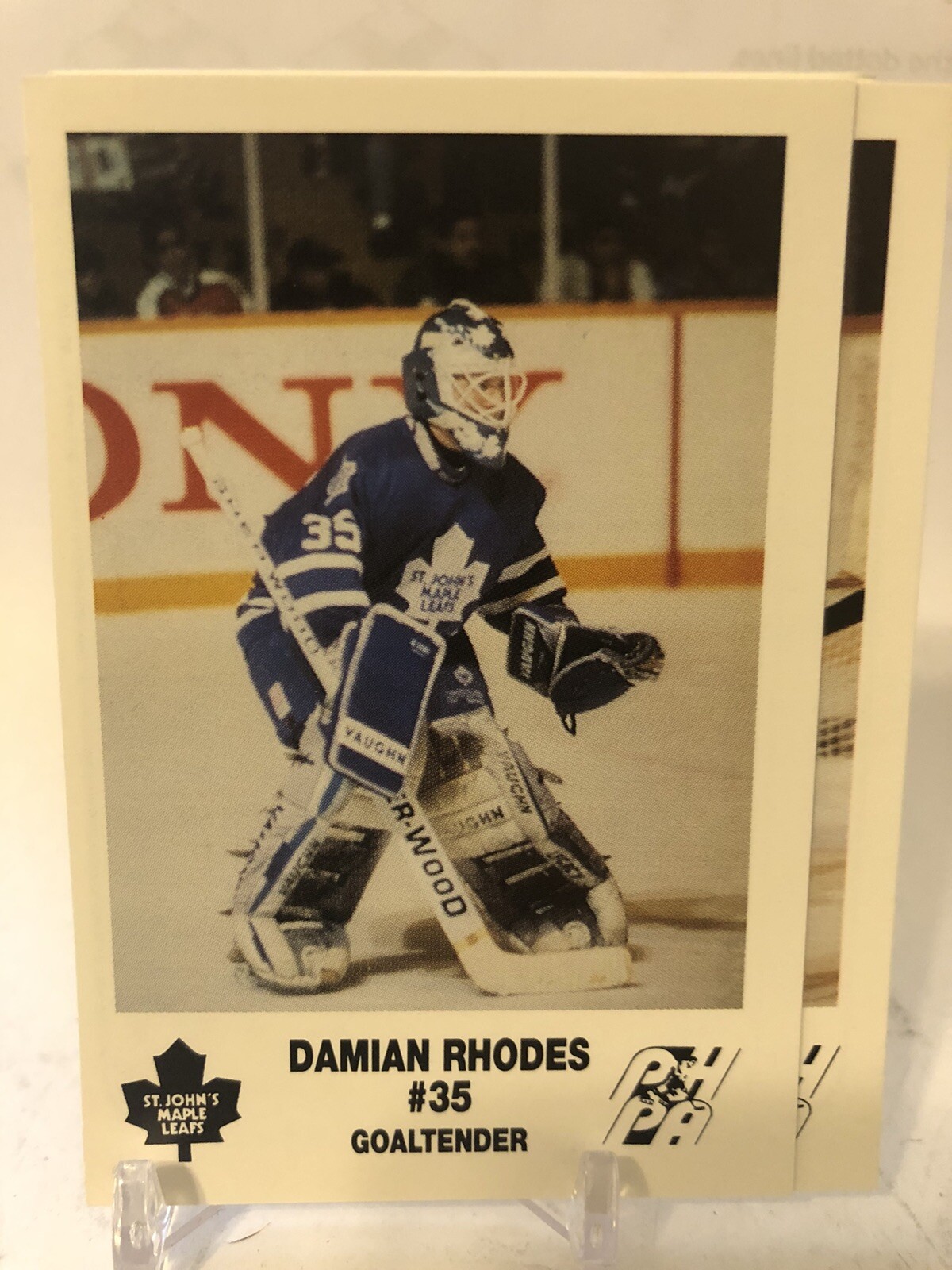 1992-93 St Johns Maple Leafs, Damian Rhodes from team set | eBay