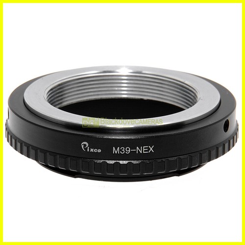 Adapter for M39 screw lenses on Sony E Mount Nex-Alpha mirrorless ...