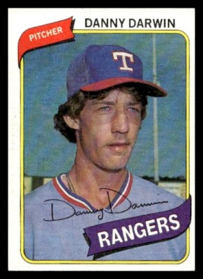 1980 Topps #498 Danny Darwin Texas Rangers Baseball card | eBay