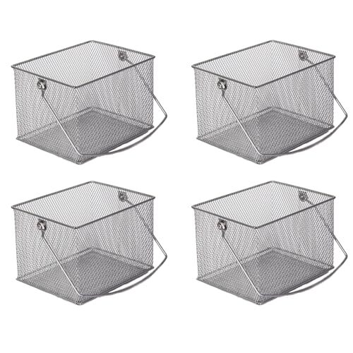 Rectangle Mesh Condiment Caddy/Utensil, Napkin Holder Carrier 2370 () 4 ...
