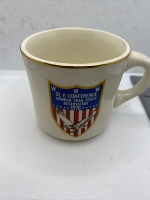 1976 SE-6 Section Conference Mug OA Order of the Arrow Spanish Trails ...