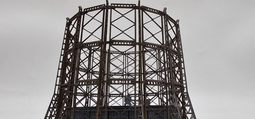 Modelux OO Gauge Gasometer kit - Tank empty version | eBay