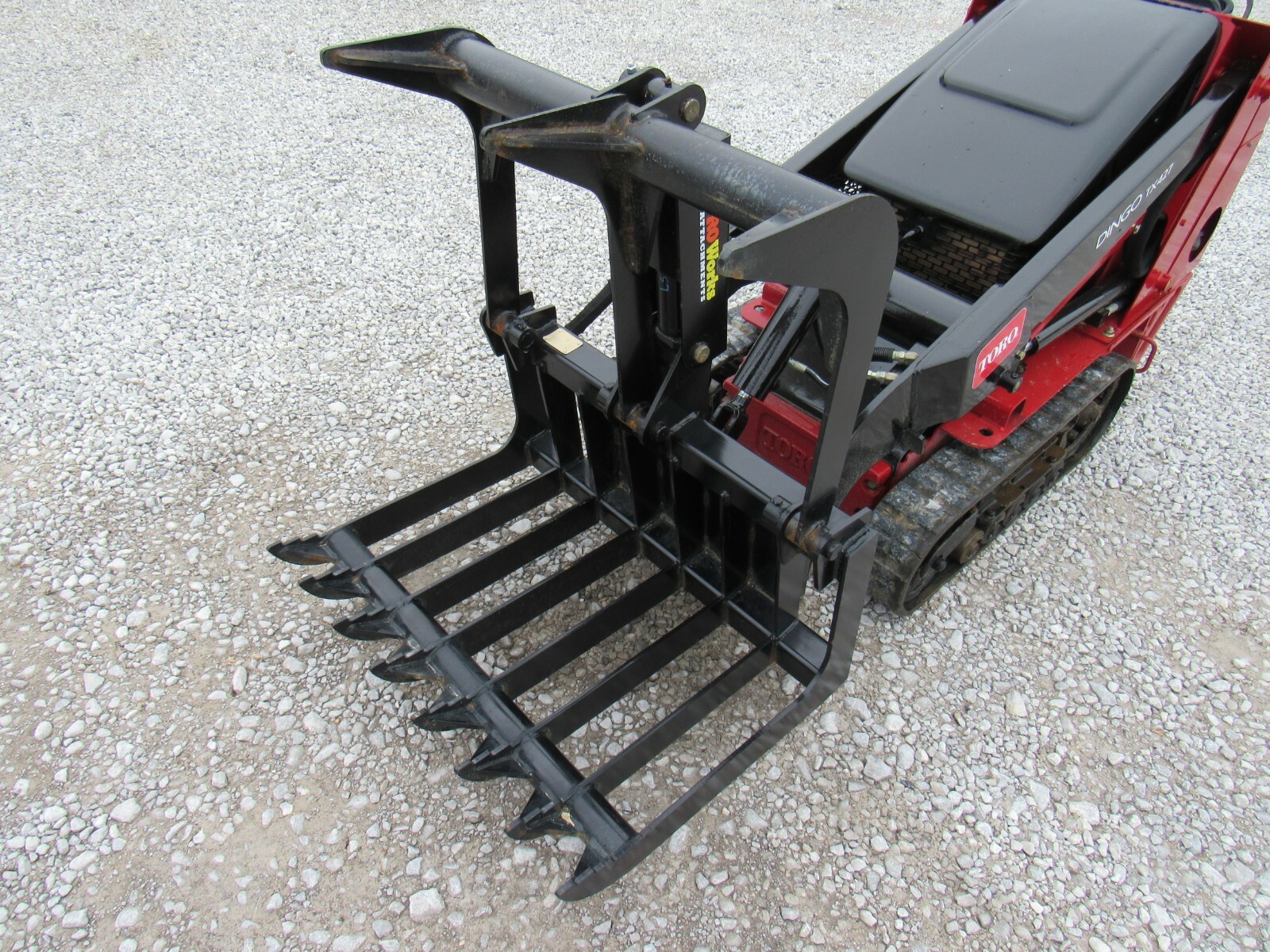 36" Heavy Duty Root Grapple Bucket Attachment Fits Toro Dingo Mini Skid ...