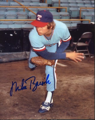 Mike Bacsik autographed 8x10 Texas Rangers Free Shipping #2* | eBay