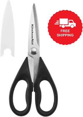 KitchenAid All Purpose Kitchen Shears with Protective Sheath Durable ...