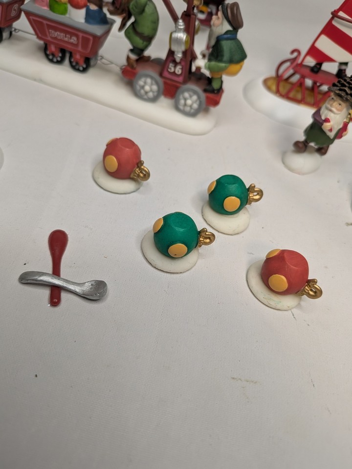 Department 56 Christmas Elves Lot of 16 Figures Heritage North Pole ...