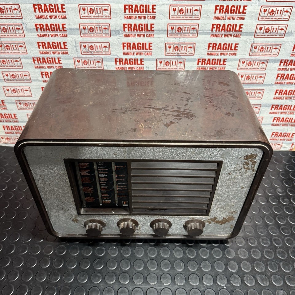 Vintage Ferranti 1950’s valve Radio receiver Bakelite | eBay UK