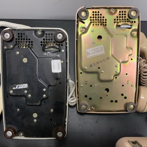 Lot of 6 Vintage Dial & Push Button Phones Some Work Some Untested | eBay