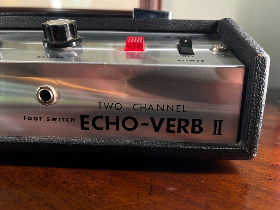 Vintage Lafayette Echo Verb II Spring Reverb Two Channel Mic & Instrument | eBay