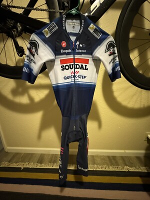 Castelli Soudal Quick Step TT Skin Suit (Size Medium) | eBay