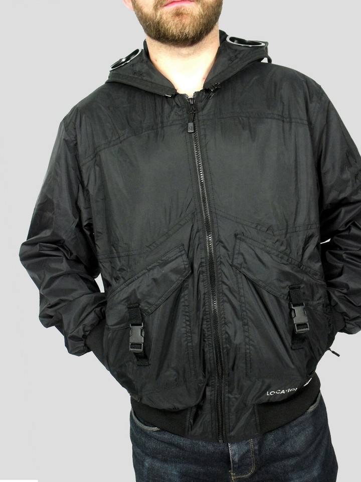Mens Goggle Jacket Location Bomber Rain Coat EXO Windproof Waterproof ...