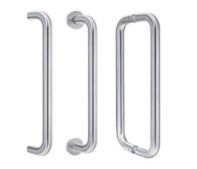 D Shaped Pull Handles - Back To Back - Stainless Steel Various Sizes ...