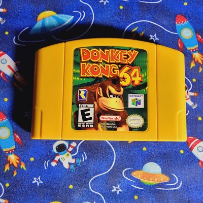 Donkey Kong N64 Nintendo 64 Donkey Kong (Yellow) OEM Original | eBay