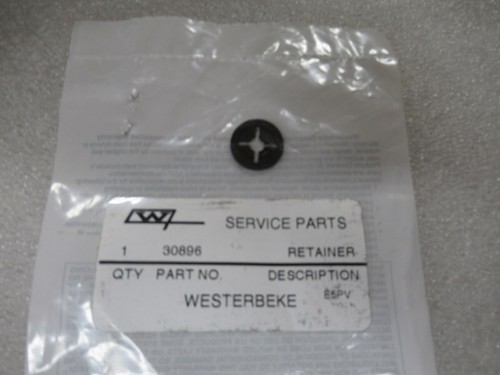 R51 Genuine Westerbeke Marine 30896 Retainer OEM New Factory Boat Parts ...