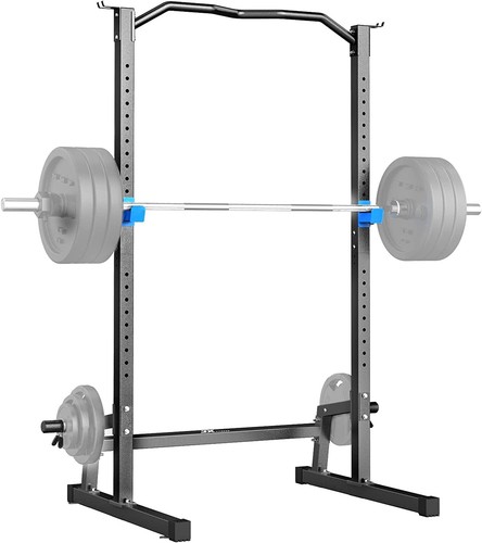 Adjustable Power Rack Power Cage Squat Rack with Pull Up Bar Weight ...