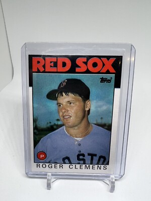 Roger Clemens 1986 Topps Card #661. Red Sox | eBay