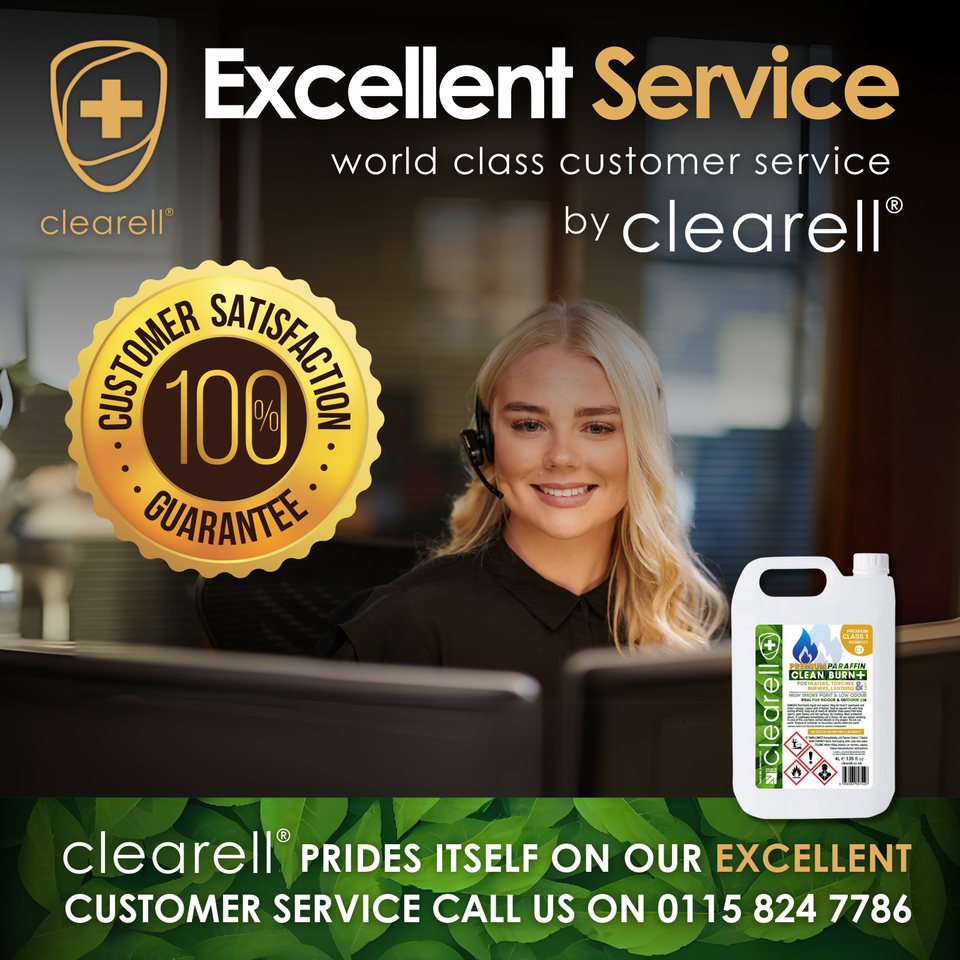 Clearell 16L - 20L CLEAN BURN Premium Paraffin | For Aladdin Heater Oil ...