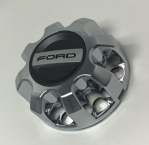 2017 - 2024 Ford Super Duty F250 F350 Rear 20" Wheel chrome Hub Center ...