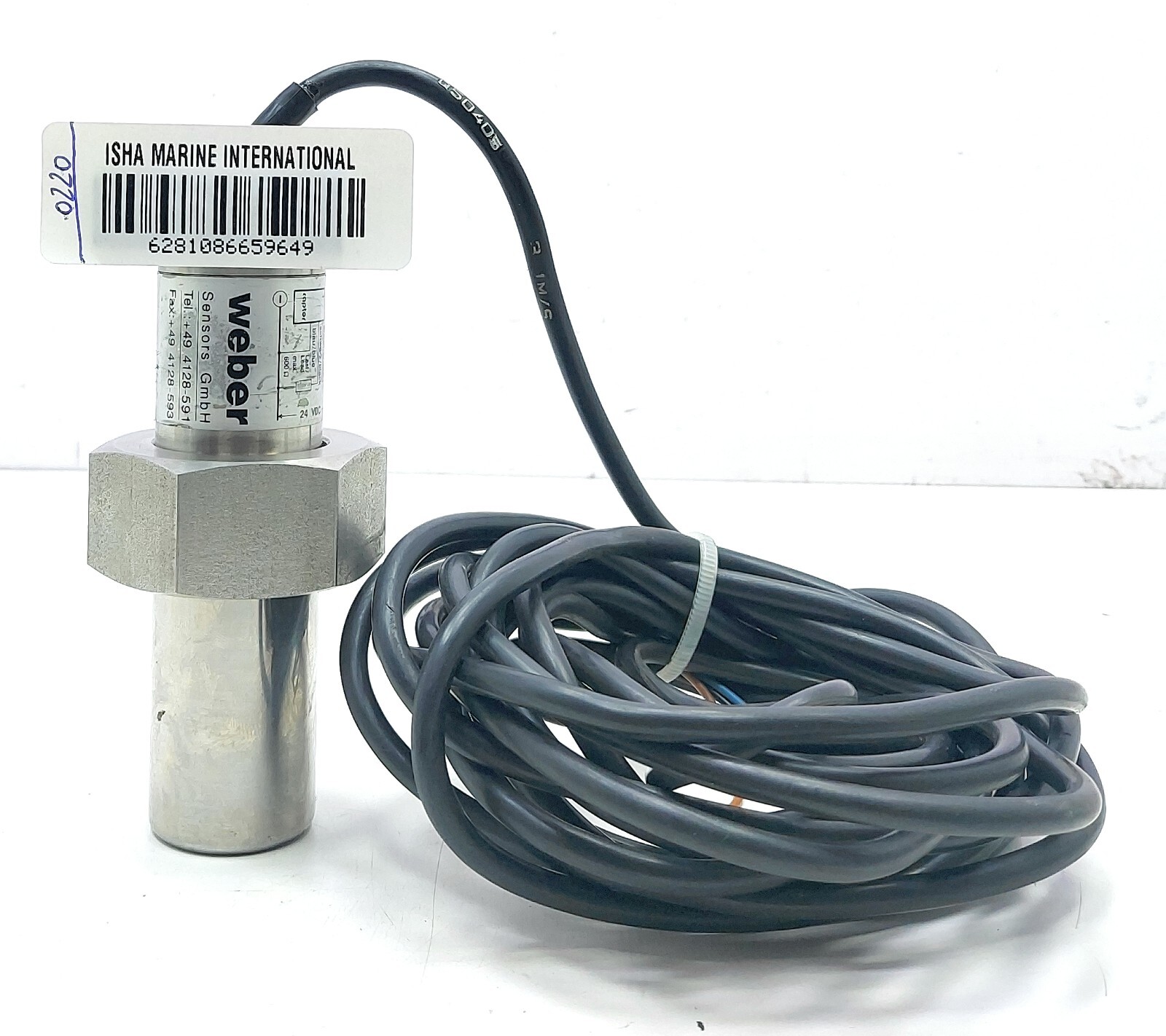 Weber 4114.30 Flow-Captor Industrial Sensor 24VDC 0220 | eBay
