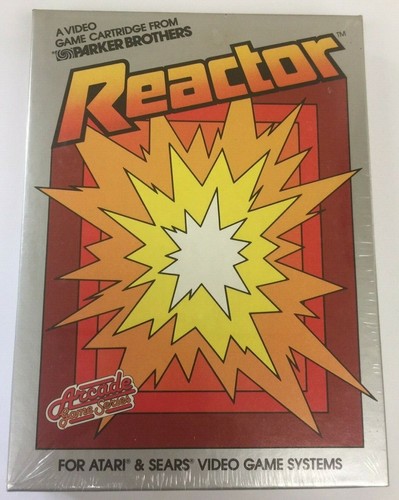 Brand New REACTOR Atari 2600 Original Parker Brothers FLIPPED Cover ...