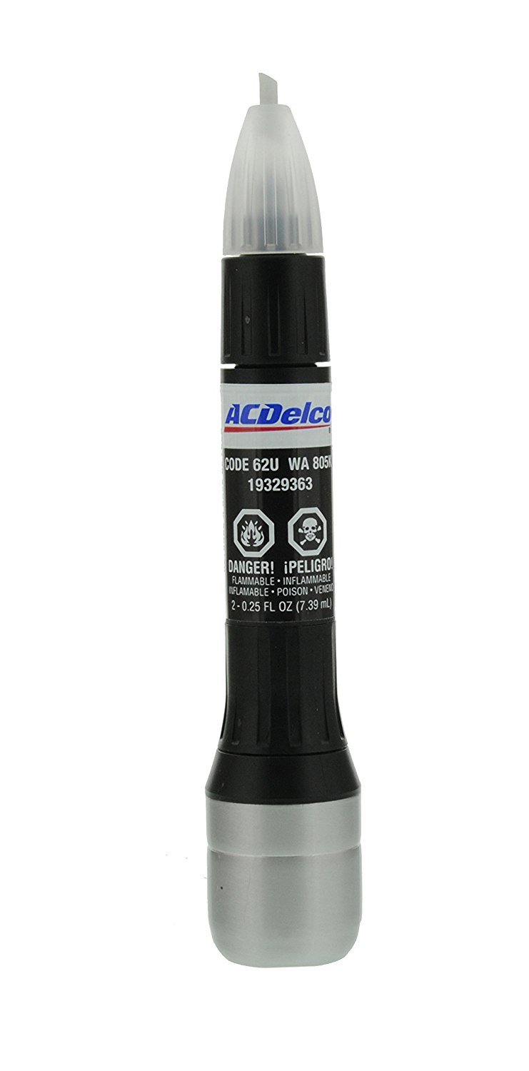 Genuine GM ACDelco Dark Spiral Gray Metallic Touch up Paint Code 62u ...