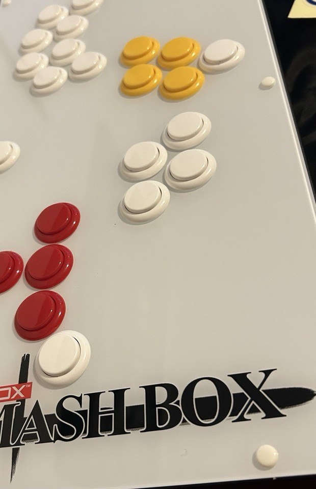 Hitbox 💥 Arcade Smash Box Controller Smashbox Leverless super bros wii ...