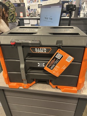 Klein Tools 54823MB MODbox 3-Drawer Tool Box Organizer, Heavy-Duty Tool ...