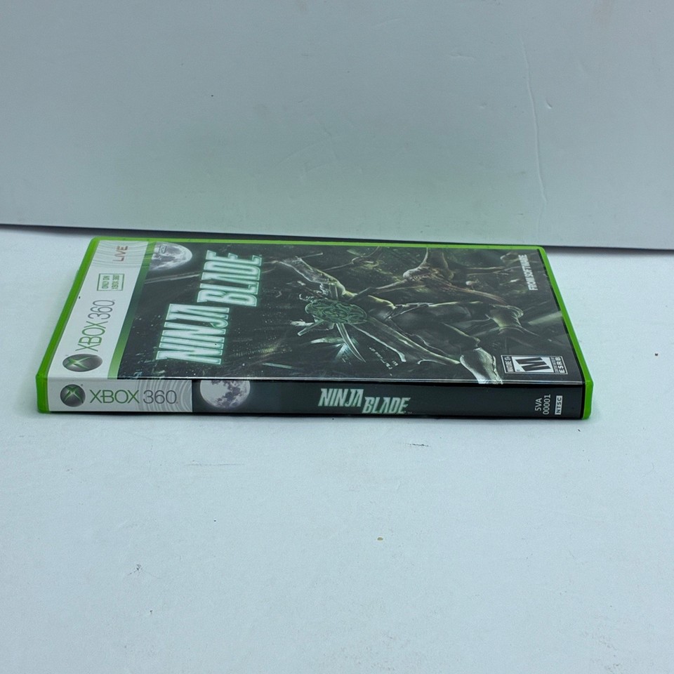 Ninja Blade Xbox 360 Video Game Action Hack & Slash From Software NTSC ...